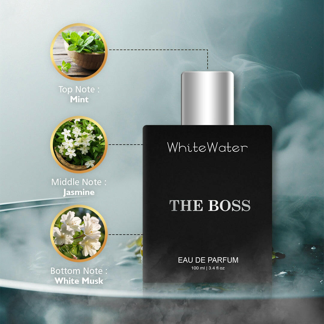 White Water’s Perfume The Boss For Men - 100ml – WhiteWater Perfumes